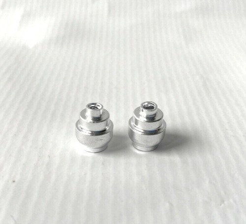 Pair Ferrules Brake Cables Aluminium Stepped Alloy Vintage Retro Road ...