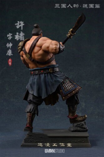 UMAN Studio Three Kingdoms XuChu Resin Statue 1/4 Scale In Stock H56cm ...