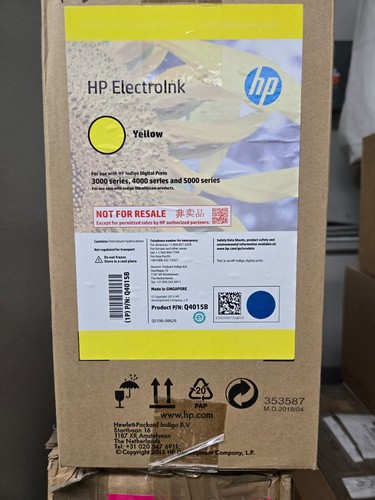 HP Indigo Ink YELLOW Electro Ink for 3000/4000/5000 Series | eBay