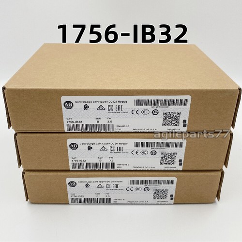 New Sealed Allen Bradley 1756-IB32 AB SER B CONTROLOGIX 32 PT DC INPUT ...