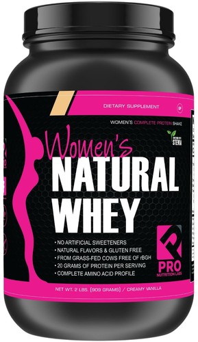 PRO NUTRITION LABS Whey Protein Powder for Women Vanilla Powder - Low ...