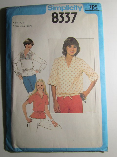 Simplicity 8337 Childs Childrens Girls Boys Vest Pattern Many Sizes OOP ...