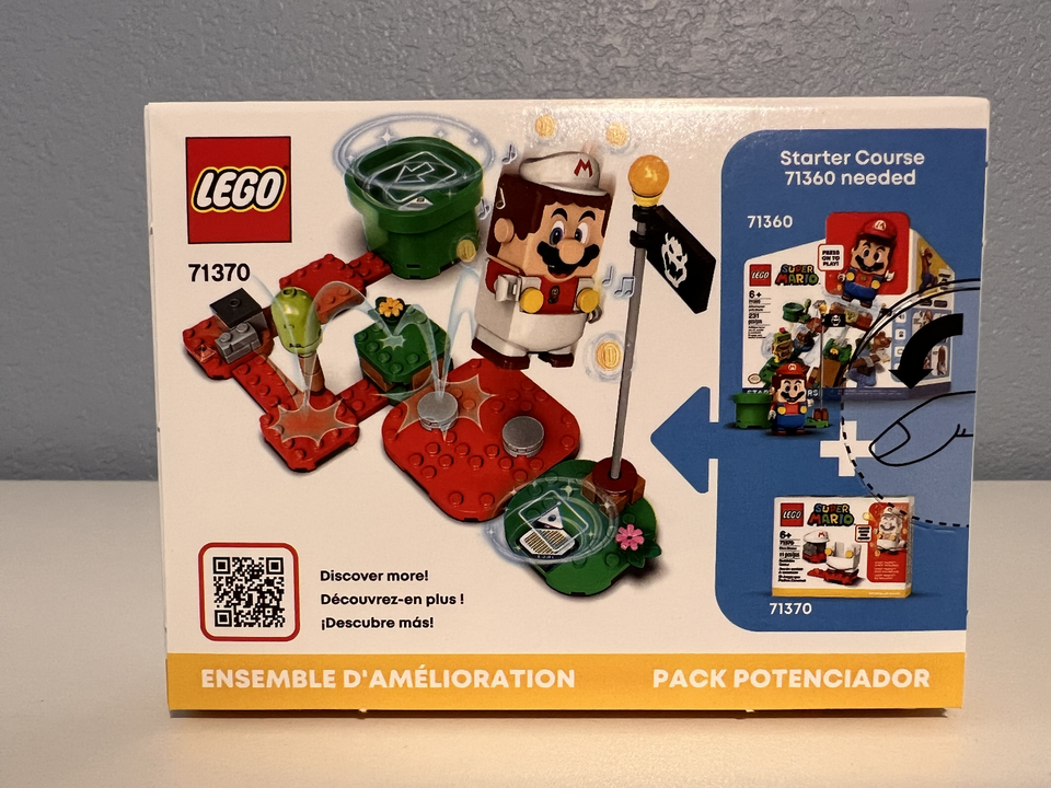 NEW Sealed - LEGO Super Mario 71370 - FIRE MARIO SUIT - RARE Power-Up ...