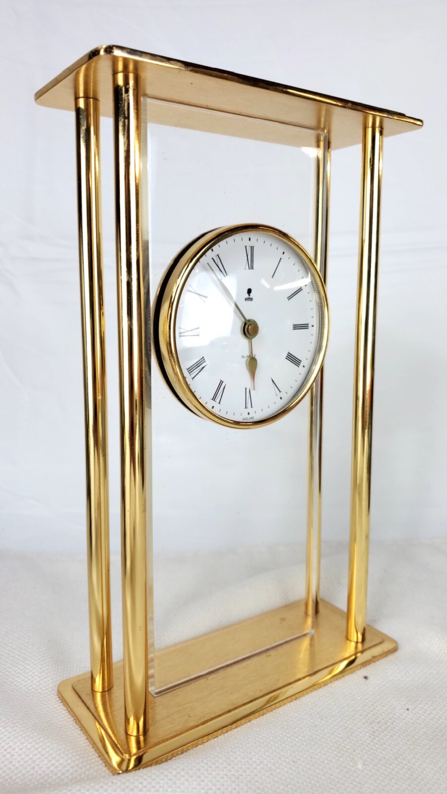 Elite Quartz Mantle Clock Made in England | eBay