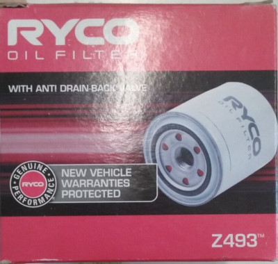 Z493 - Oil Filter Ryco For Subaru Leone Vortex TX Brumby 1.8L Petrol ...