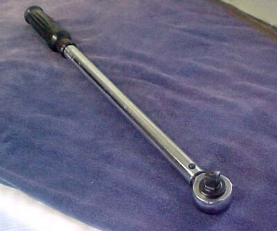 Vintage Sears CRAFTSMAN USA 44595 Microtork 1/2 in.Drive Torque Wrench ...