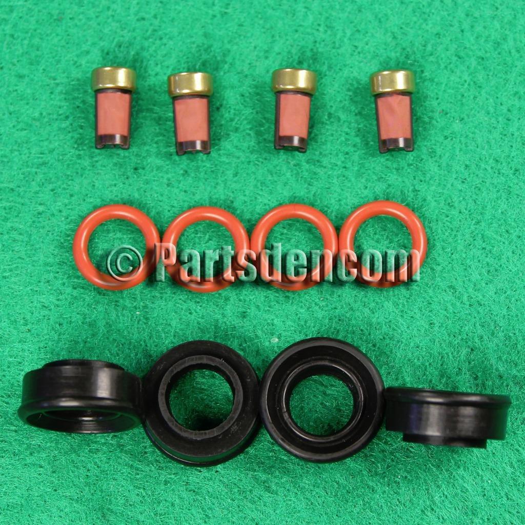 FUEL INJECTOR SERVICE KIT FITS TOYOTA YARIS 90 2NZFE 1.3L 4 CYL 05-13 ...