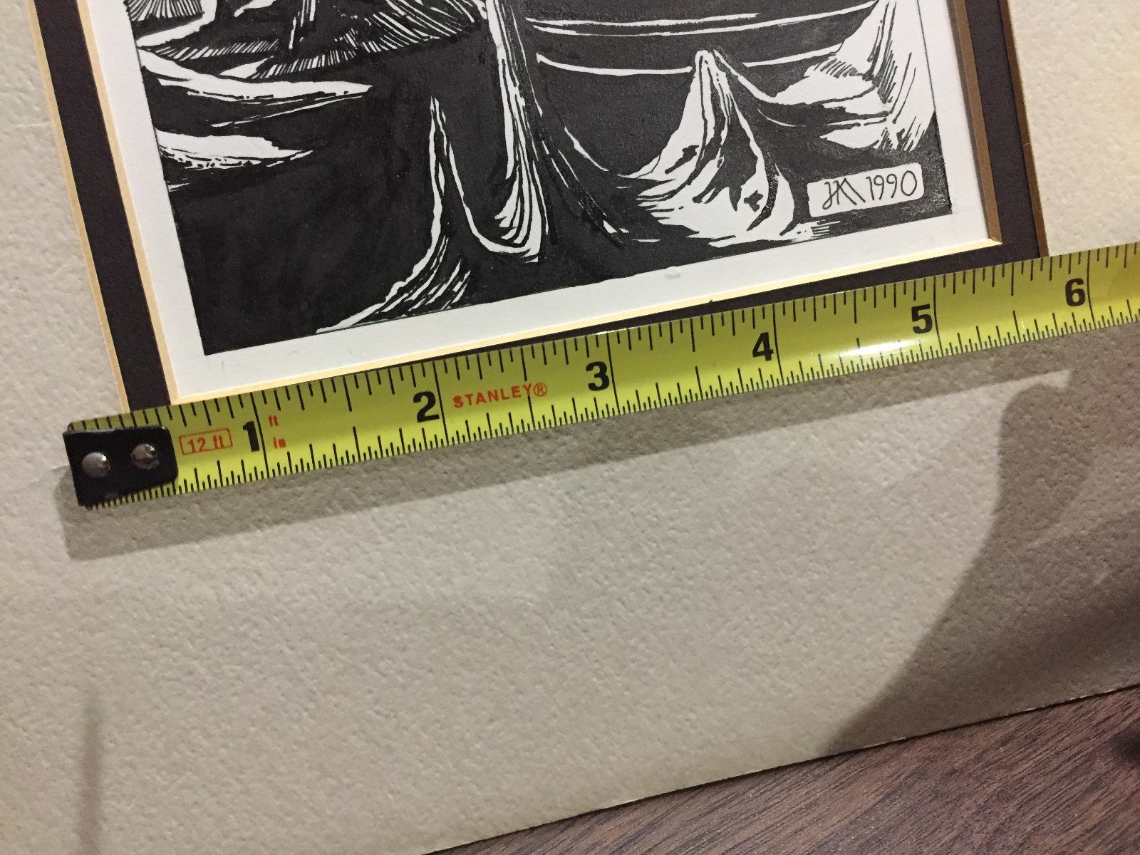 JEFF A. MENGES ORIGINAL ART INK Tolkien Middle Earth PRE MAGIC THE ...