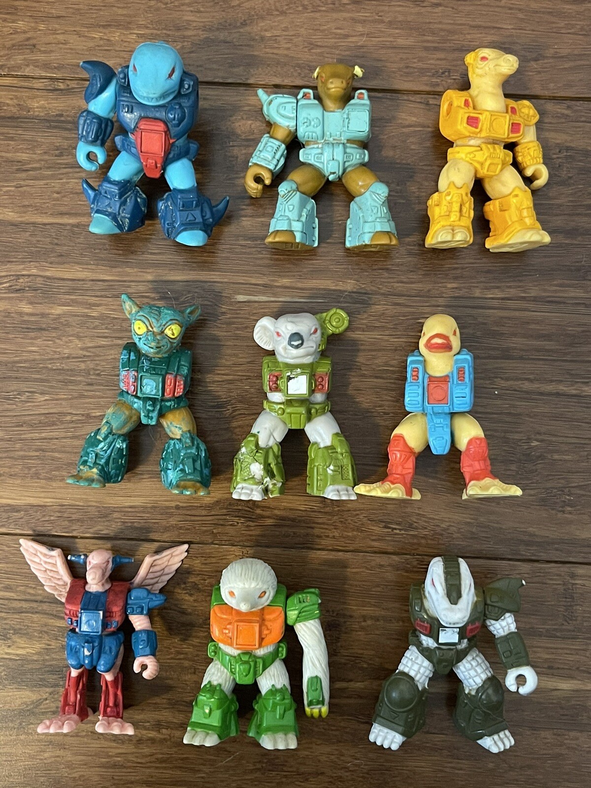 Vintage Hasbro Takara Battle Beasts Lot of 9 Damaged Figures & Arms ...