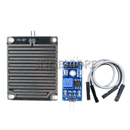 2PCS Raindrops Detection Sensor Modue Rain Weather Module Humidity For ...