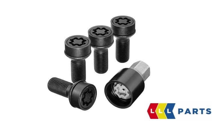 NEW GENUINE MERCEDES BENZ LOCKING WHEEL NUT SET A0019901607 | eBay