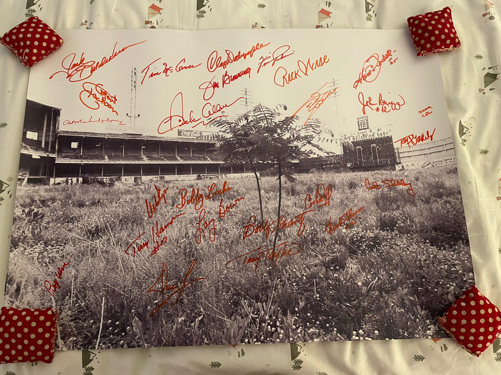 PHILADELPHIA PHILLIES AUTOGRAPHED CONNIE MACK STADIUM Rare Photo 25 ...
