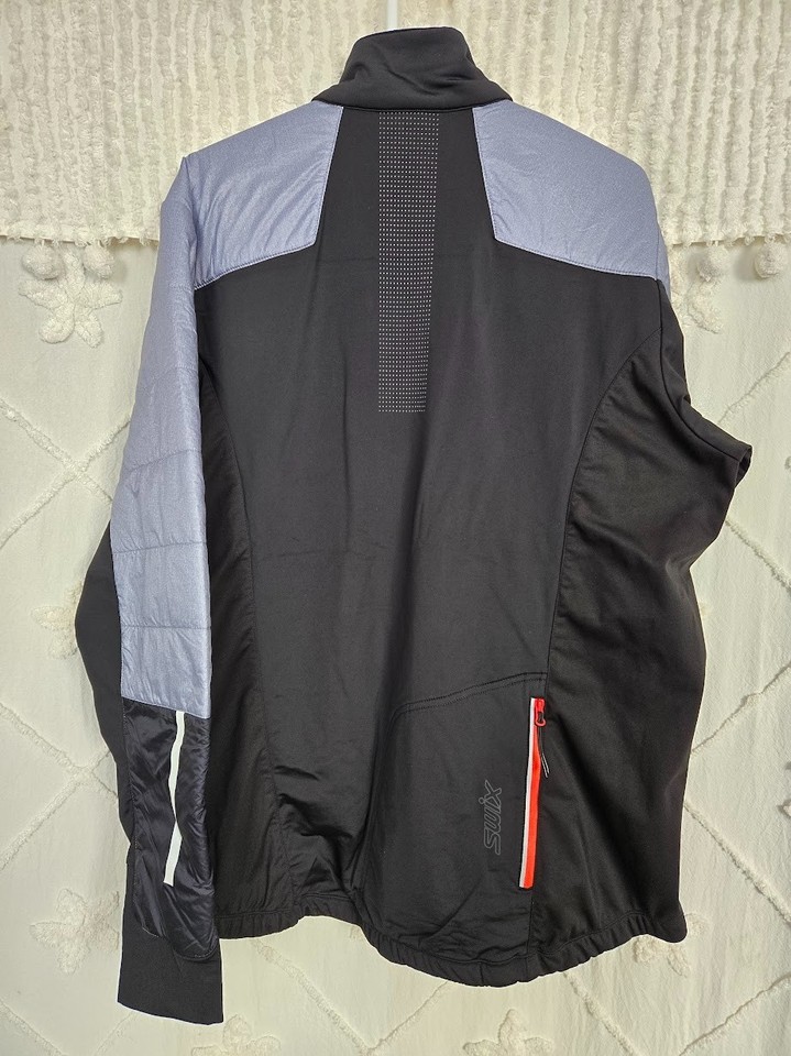 SWIX Men's Navado Hybrid Insulated Jacket Softshell Light Grey Melange ...