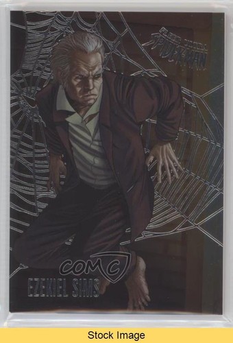 2017 Fleer Ultra Marvel Spider-Man Silver Web Foil Ezekiel by #20 READ ...