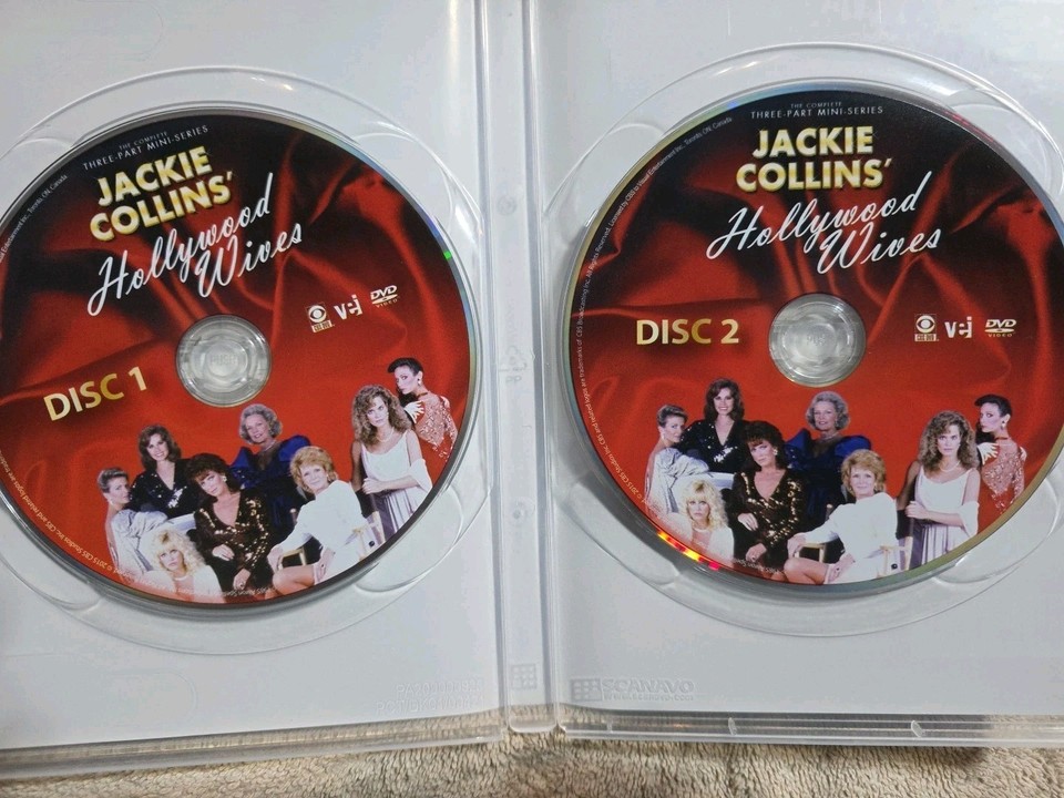 Jackie Collins Hollywood Wives 3 Part Mini Series. Rare OOP. Candice ...