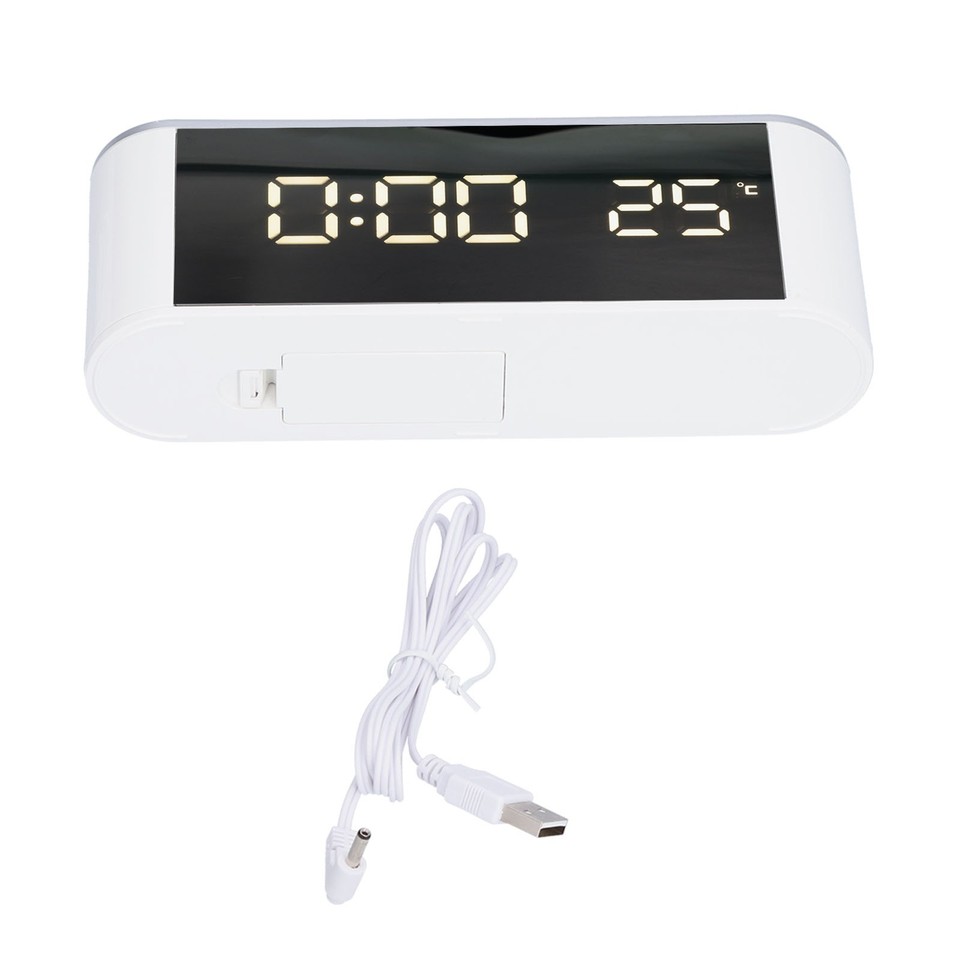 LED Alarm Clock Household Multifunctional Touch Screen Alarm Clock ...