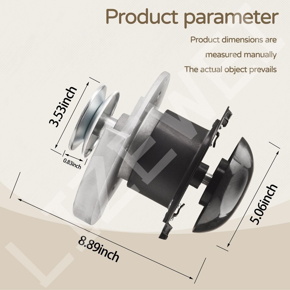 596878501 Trimmer Head Spindle Assembly w/ 532182217 Mow Ball & Bolt ...