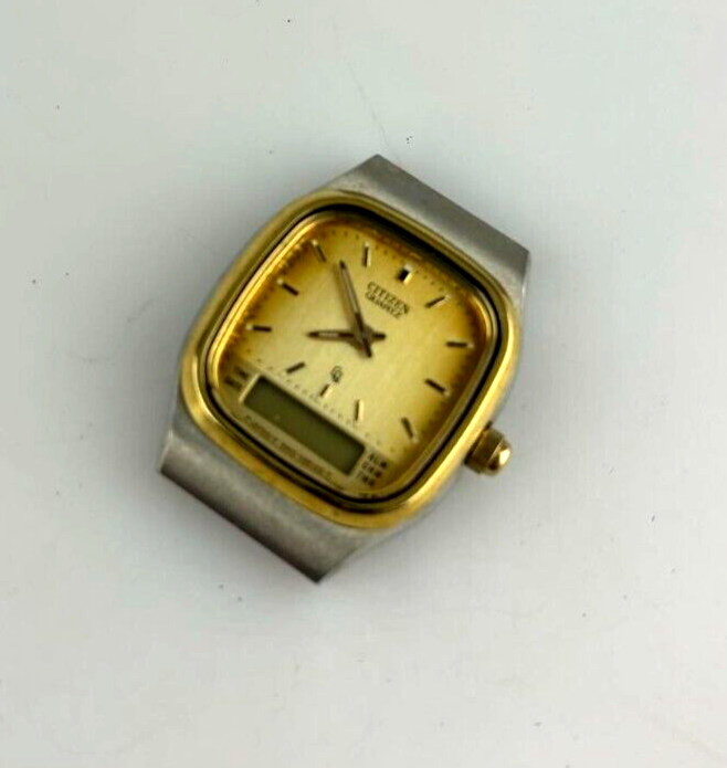 Citizen 8960 Ana-Digi Quartz Women's Watch 23mm Vintage Doesn't Work ...