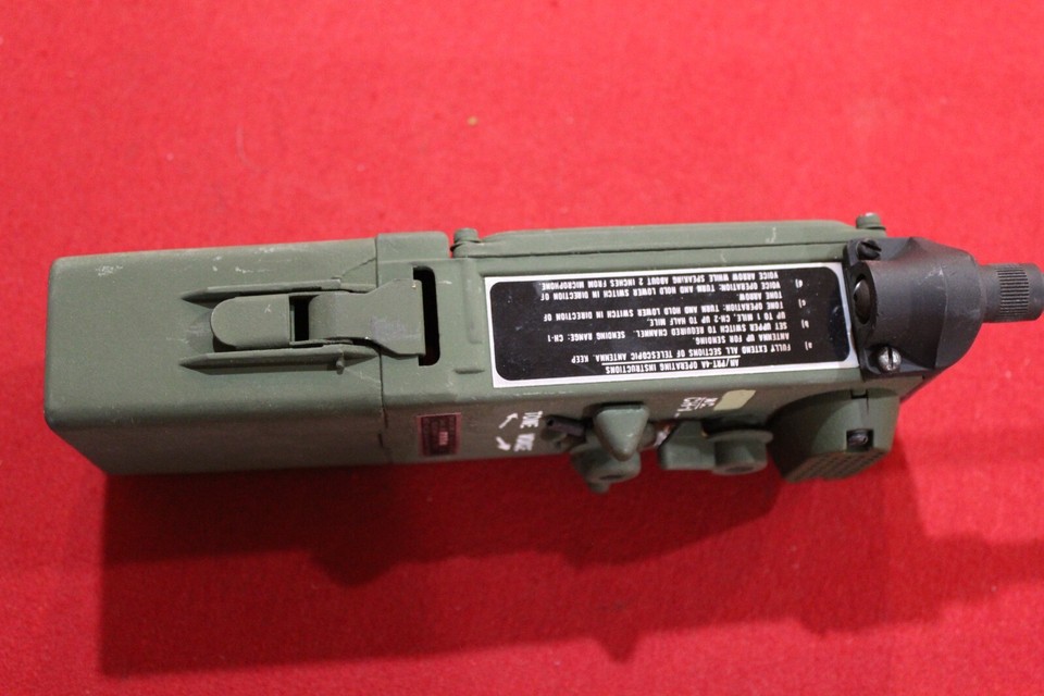 MILITARY SURPLUS HELMET RADIO PRT-4 / PRR-9 TRANSMITTER RECEIVER FIELD ...
