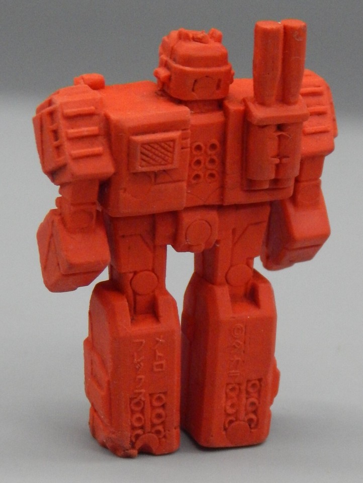 RARE Japan Transformers METROPLEX Ramune KESHI rubber KABAYA candy toy ...