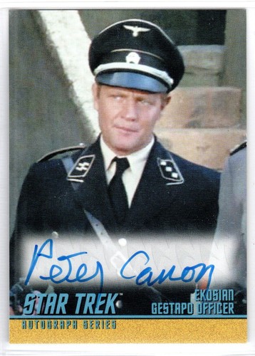 STAR TREK TOS CAPTAINS COLLECTION A293 PETER CANON EKOSIAN GESTAPO ...