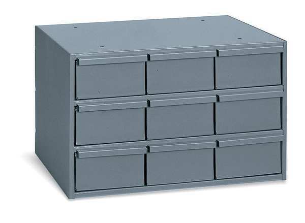 Durham Mfg 004-95 Drawer Bin Cabinet With 9 Drawers, Prime Cold Rolled ...