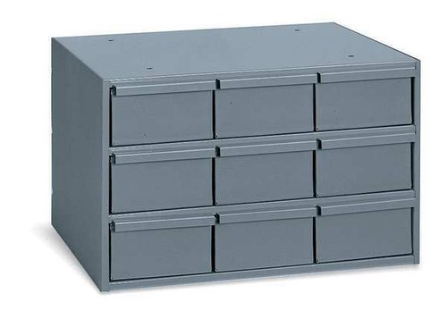 Durham Mfg 004-95 Drawer Bin Cabinet With 9 Drawers, Prime Cold Rolled ...