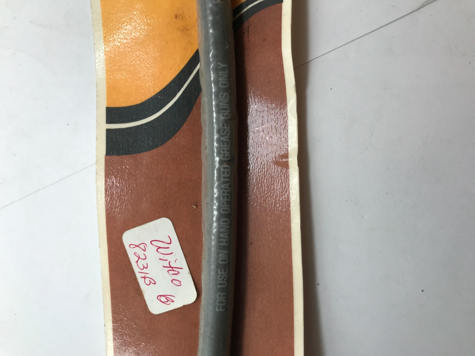 Big A 13-10030 12" Flexible Manual Grease Gun Hose 3,000 PSI & 1/8" NPT ...