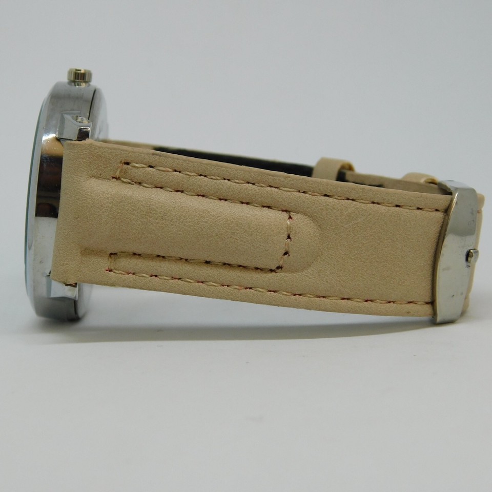 Speedometer Genuine Leather Band Quartz Analog Men's Fashion Watch New ...