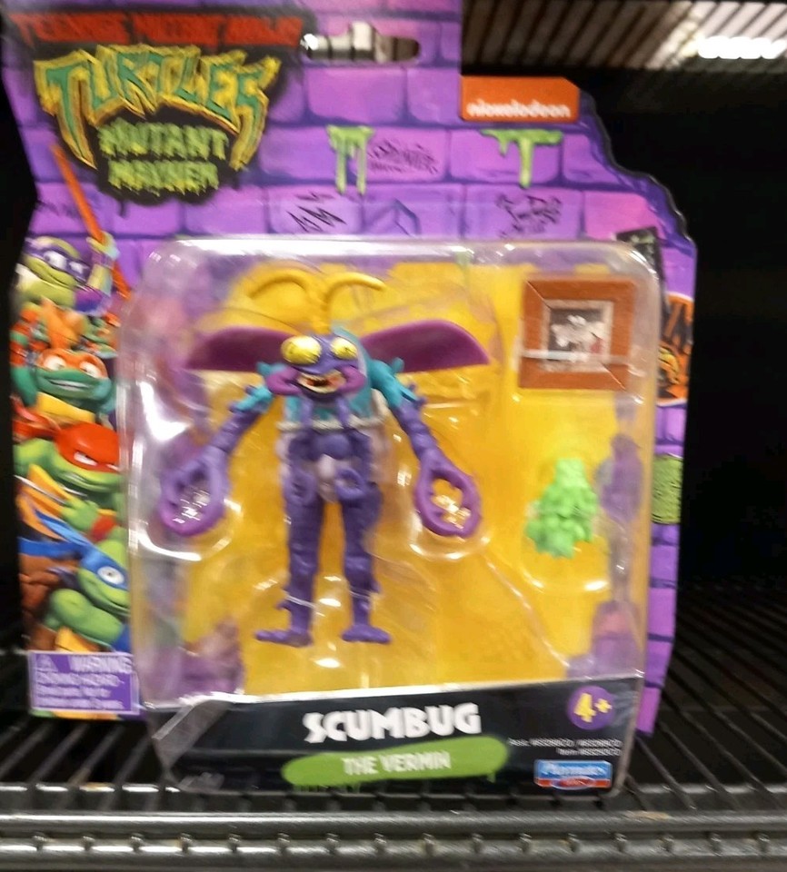 Teenage Mutant Ninja Turtles: Mutant Mayhem 4” Action Figure Bundle ...