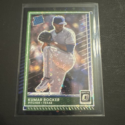 2025 Panini Donruss Optic Kumar Rocker #18 circles Prizm Rated Rookie ...