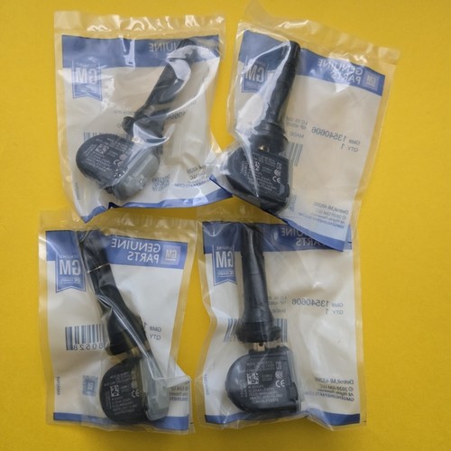 4pcs GM OE 13540606 TPMS Tire Pressure Sensors for Buick Cadillac ...