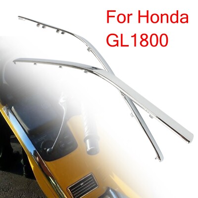 Motorcycle Front Side Fairing Cowl Chrome Trim for Honda Goldwing GL ...
