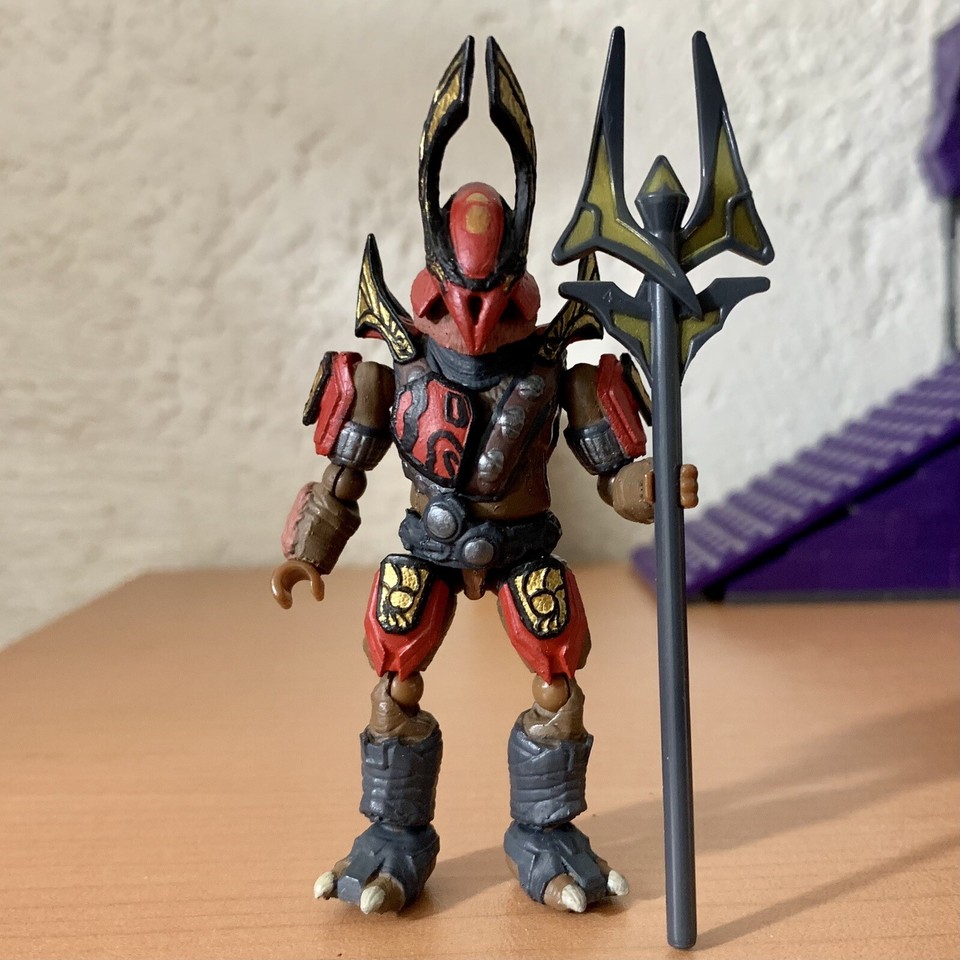 HALO MEGA CONSTRUX CUSTOM LOT HEROES *ARBITER BRUTE HONOR GUARD HERETIC ...