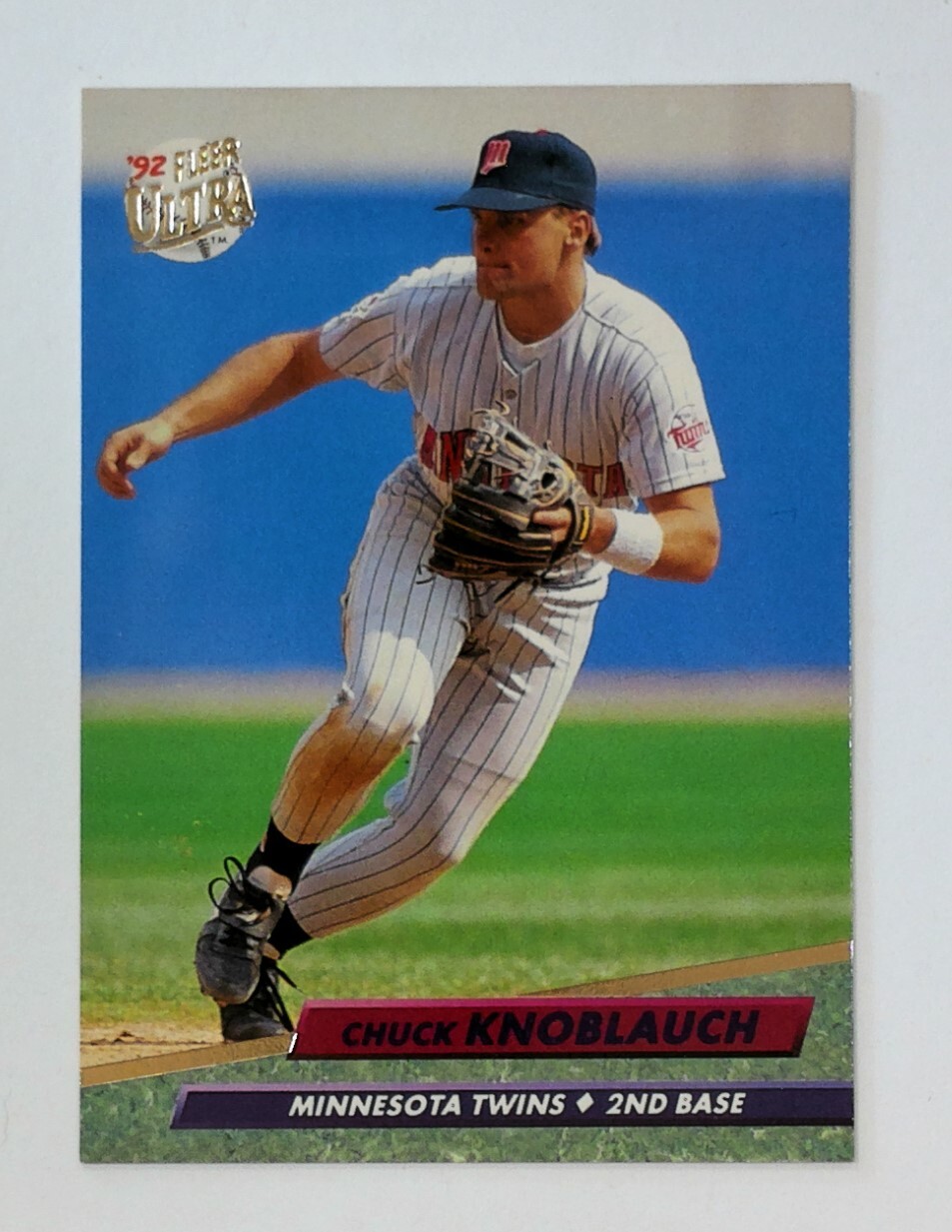 1992 Ultra #93 Chuck Knoblauch Minnesota Twins | eBay