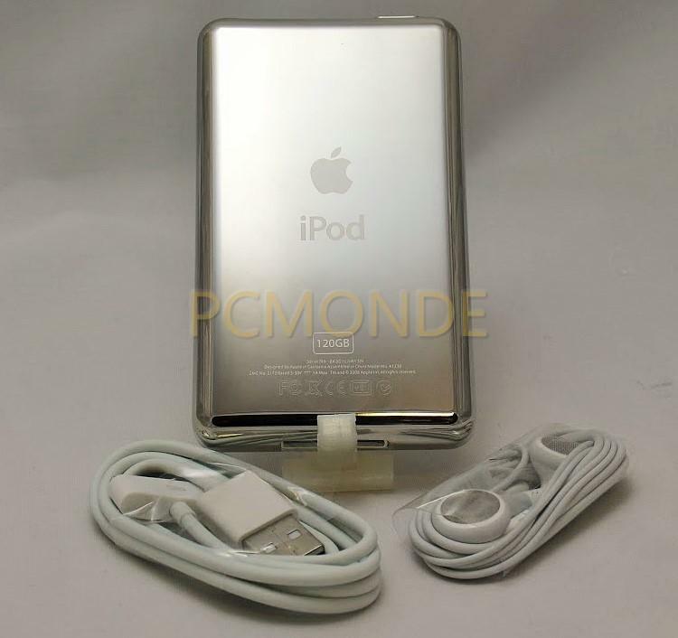 Apple iPod Classic 120 GB Silver 7th Generation (MB562LL/A ...