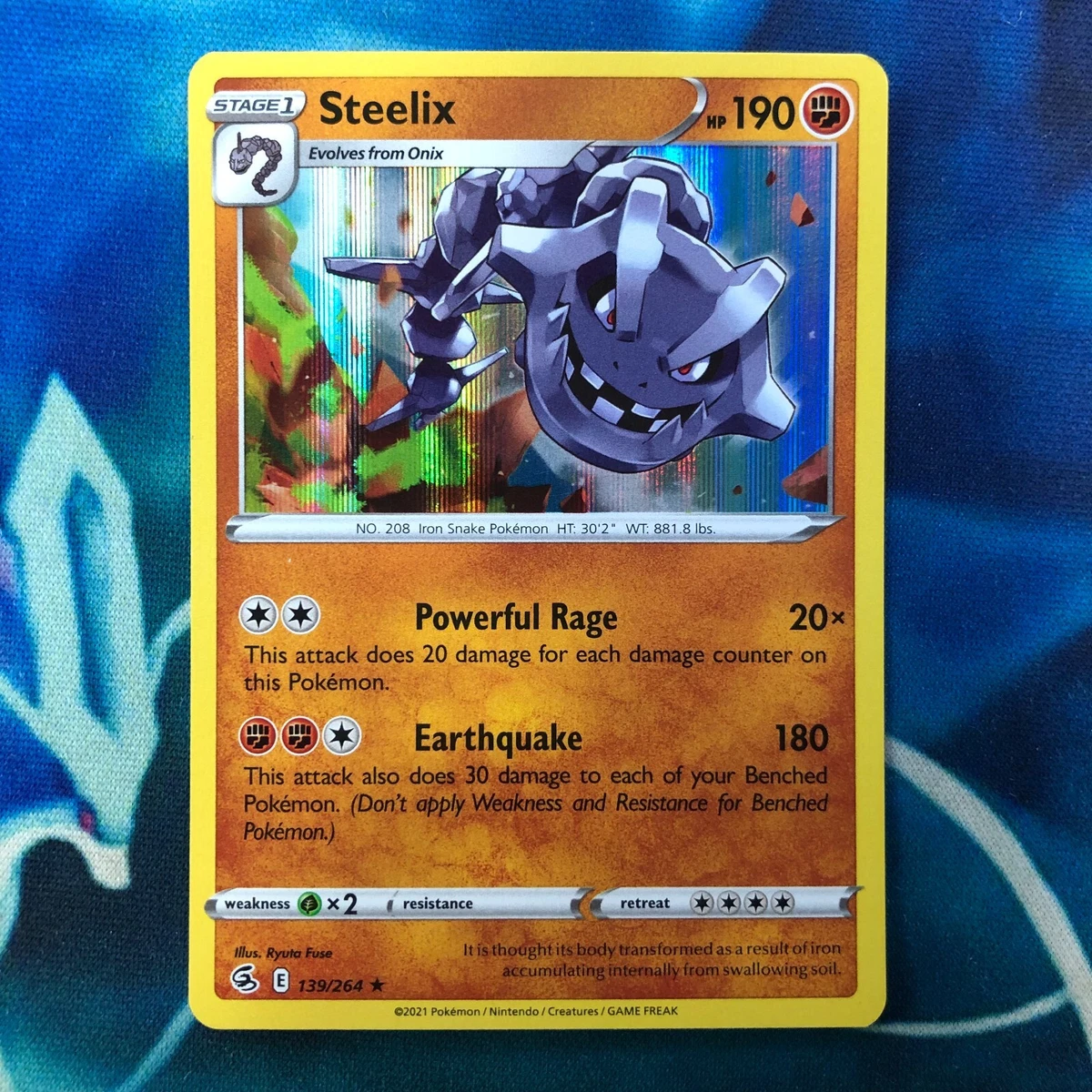 Steelix Pokemon Card