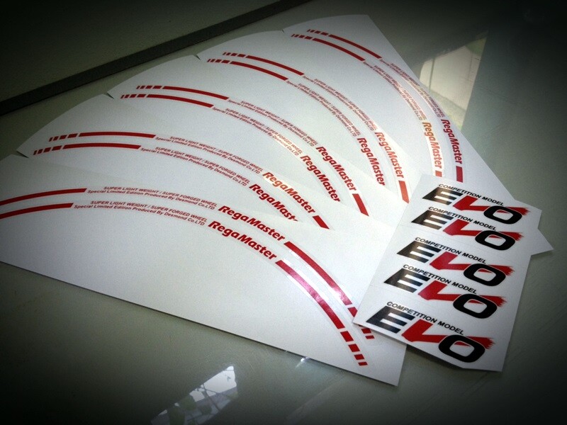 STICKER EVO Rega 15"/16" and 17"/18" | eBay