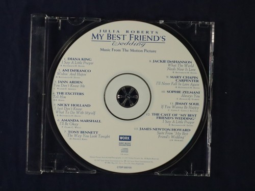 My Best Friend's Wedding Soundtrack {CD Disc Only No Tracking} | eBay
