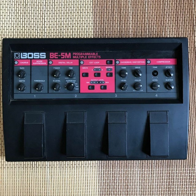 Boss Roland Be-5m Programmable Multi Effects Pedal for sale online | eBay