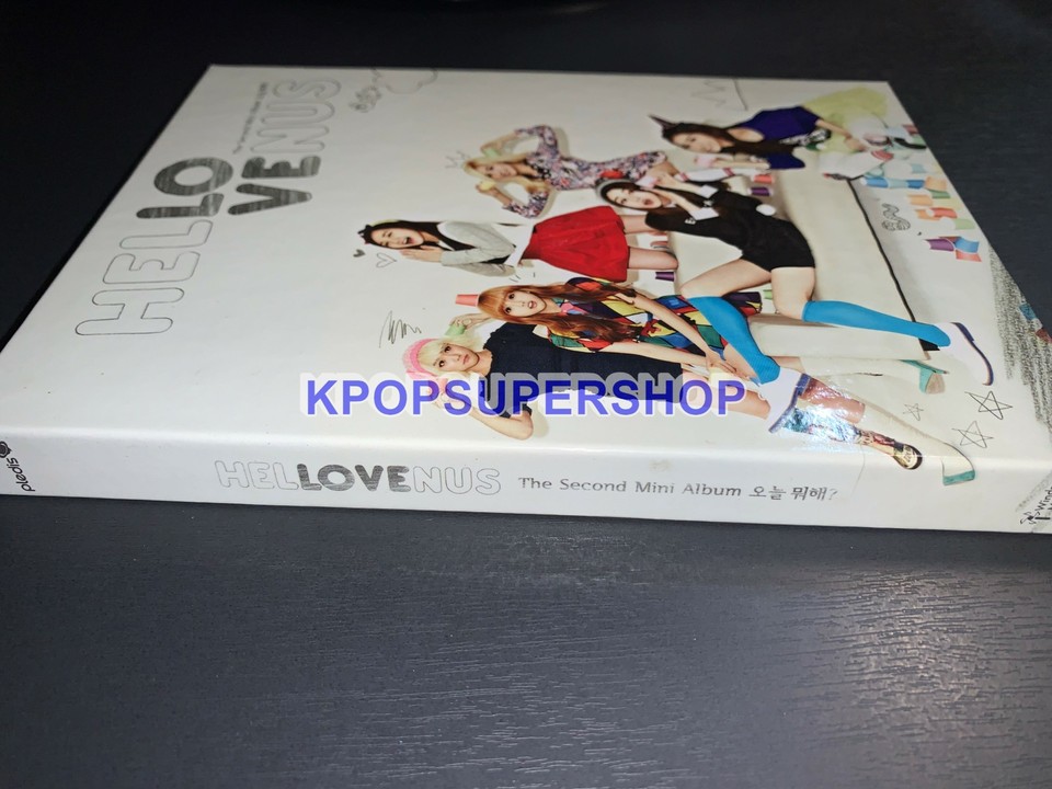 Hello Venus 2nd Mini Album What Are You Doing Today CD Great No ...