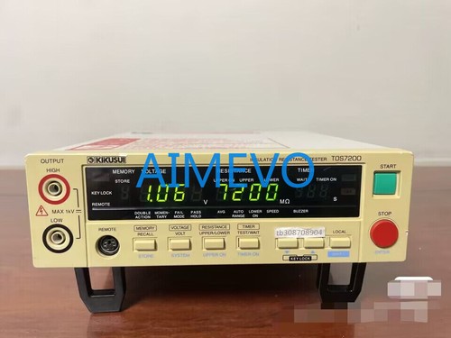 KIKUSUI TOS7200 insulation resistance tester | eBay