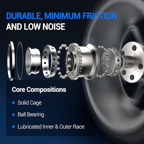 515151 Front Wheel Bearing and Hub Assembly Compatible with Ram 1500 ...