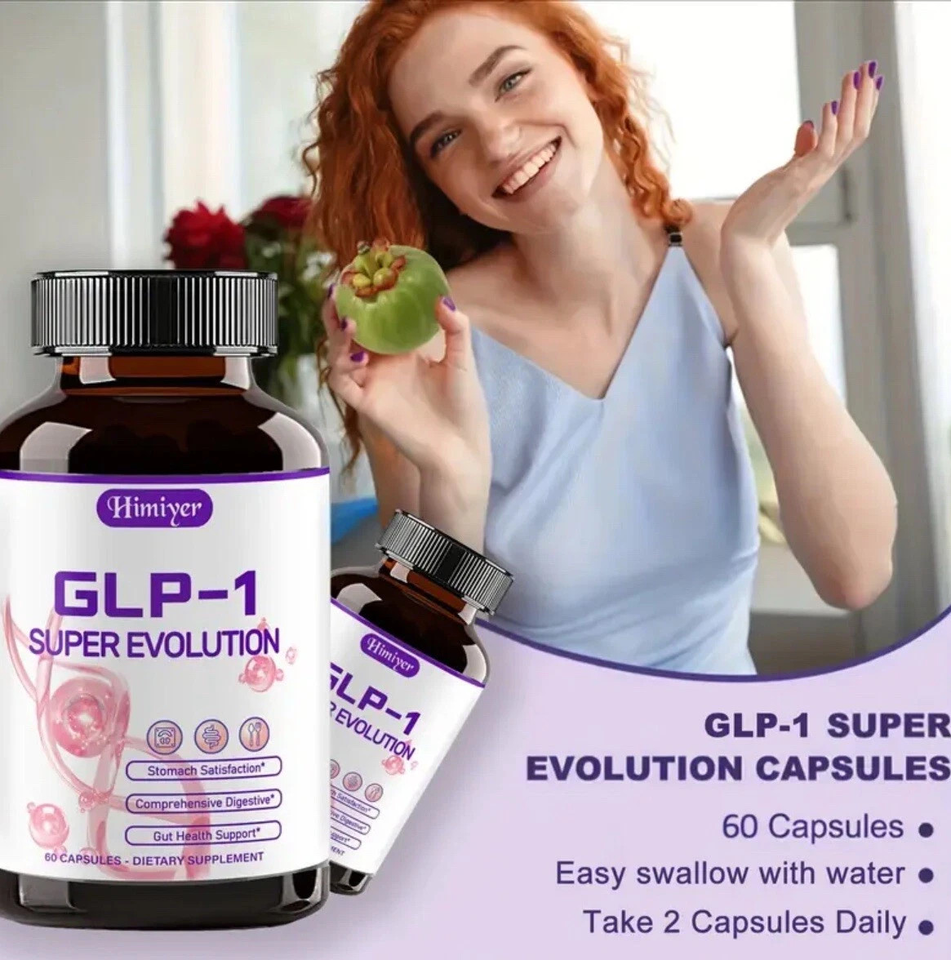 GLP-1 Super Evolution Weight Loss Supplement 60 Caps Reduces Appetite | eBay