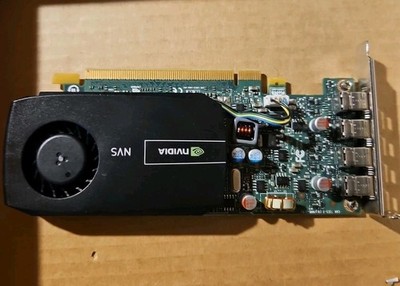 HP NVIDIA Quadro NVS 510 2GB DDR3 PCIe x16 Graphic Card P/N: 721795-001 ...
