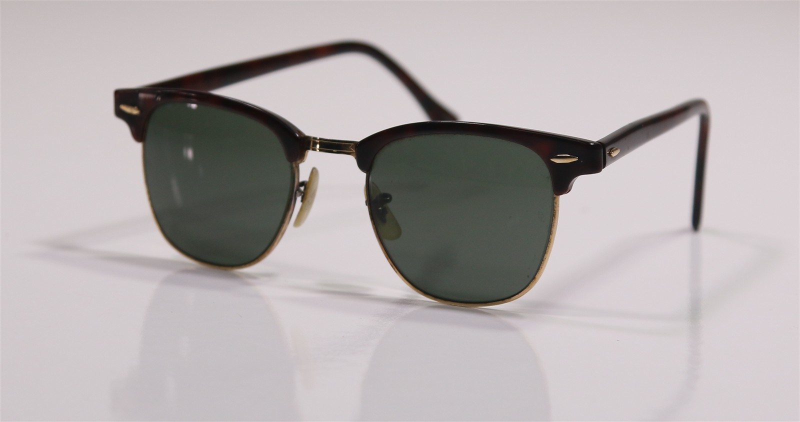 Bausch and Lomb Ray-Ban Clubmaster Classic W0366 Vint… - Gem