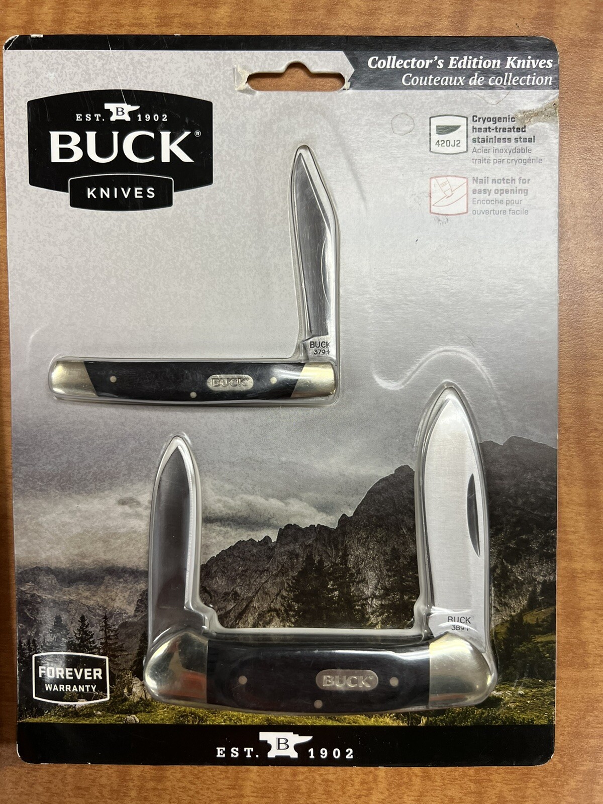 Collector’s Edition Buck Knives: 379 Solo 389 Canoe 375 Deuce 214 Liner ...