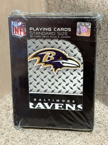 Baltimore Ravens NFL Card Deck Playing Cards with Jokers - New | eBay