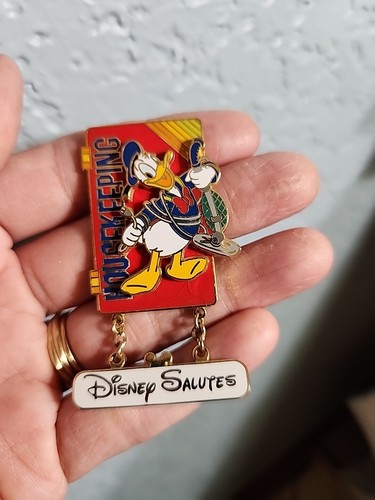 Disney Salutes Housekeeping Donald Duck Cast Exclusive Pin | eBay