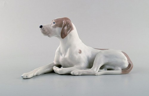 Royal Copenhagen porcelain figurine. Pointer. Model number 1635. | eBay
